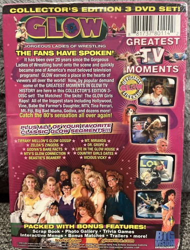 GLOW: Gorgeous Ladies of Wrestling - Greatest TV Moments (DVD, 2008 ...