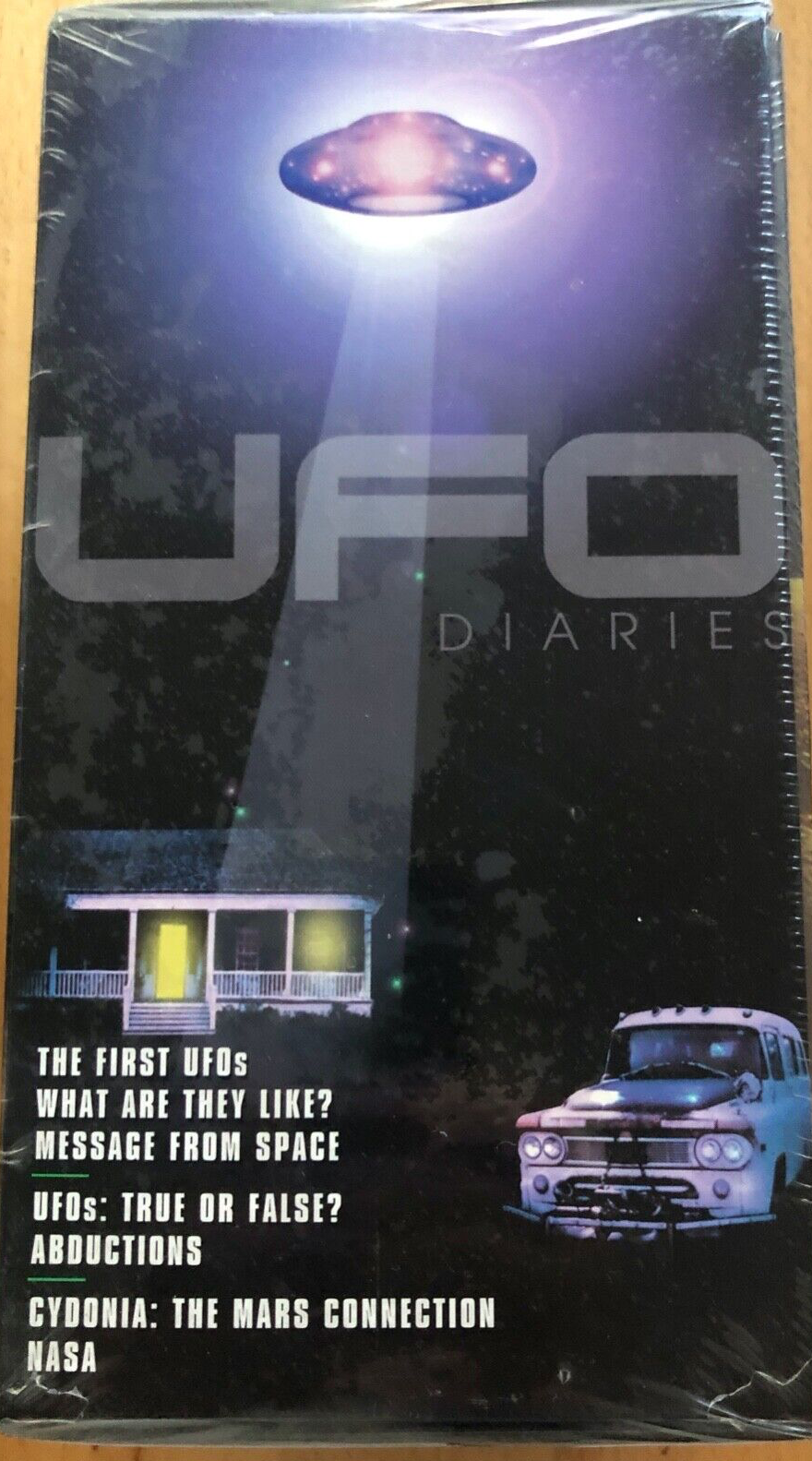 UFO DIARIES SET 3 VHS- THE FIRST UFOS - ABDUCTIONS - THE MARS ...