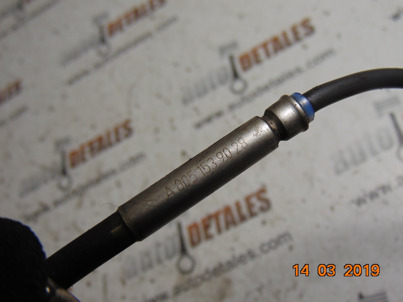Mercedes E class W211 exhaust temperature sensor A0051539028 used 2005 ...