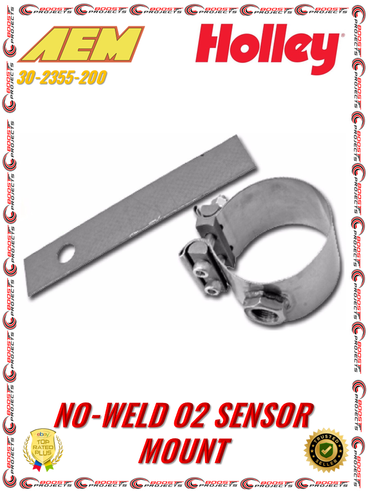 AEM No-Weld O2 Sensor Mount for 1.75 to 2.0 inch Diameter Pipe 30-2355 ...