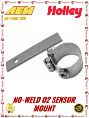 AEM No-Weld O2 Sensor Mount for 1.75 to 2.0 inch Diameter Pipe 30-2355 ...