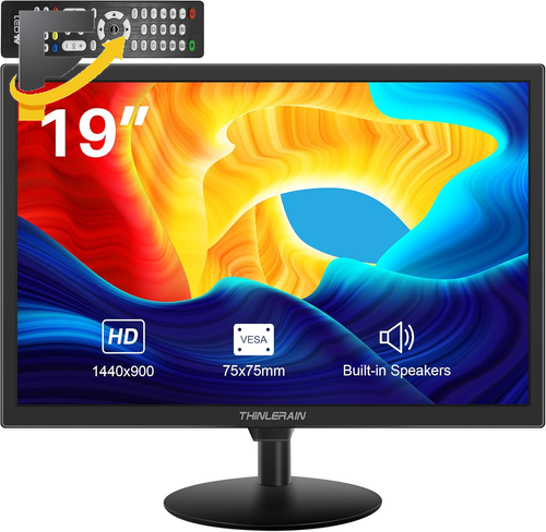 19 Inch Computer Monitor 1440X900 PC Monitor with HDMI VGA AV BNC USB ...