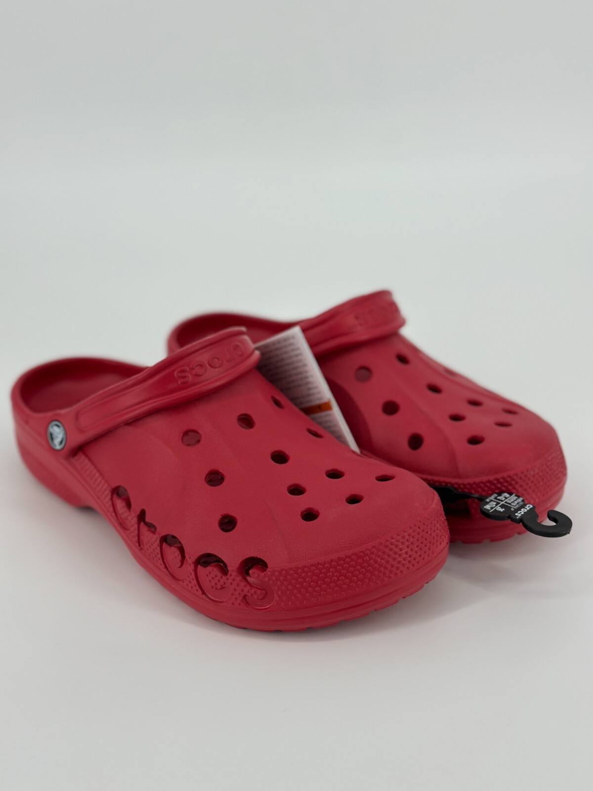 Crocs Men's Size 8 Women's 10 Baya Clog Slip On Sandals Pepper Red ...