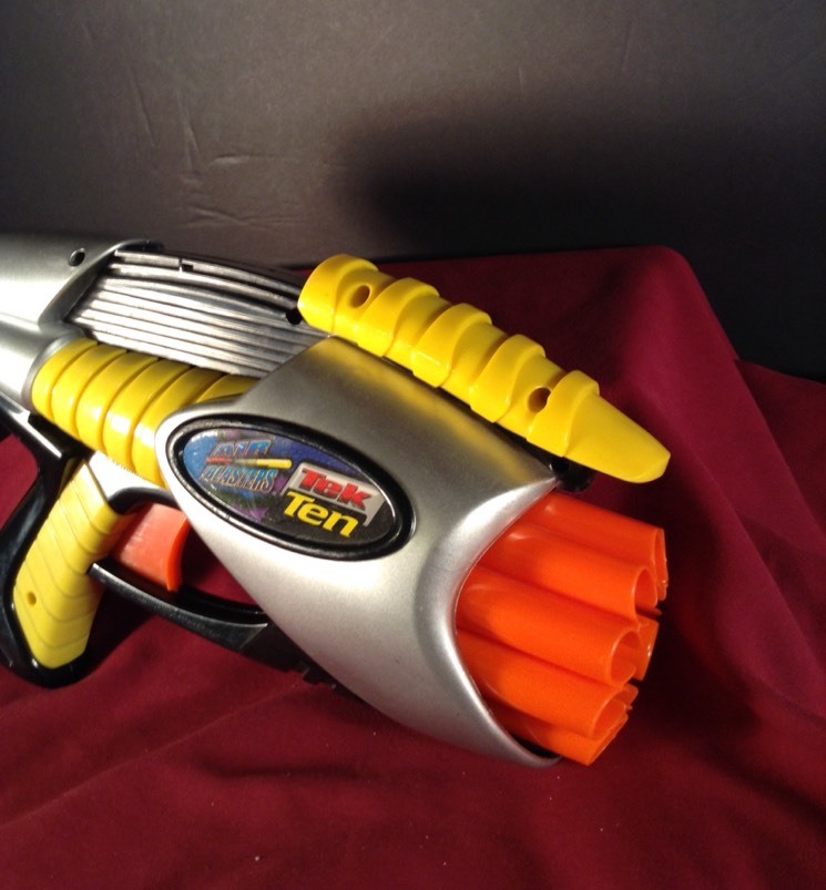 Buzz Bee Air Blasters Tek Ten Pistol Blaster Pump Action Cosplay Prop ...