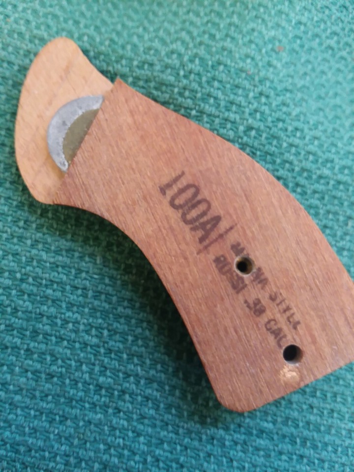 Vintage small frame Rossi .38 Revolver Grips By Jay Scott, Faux Black ...