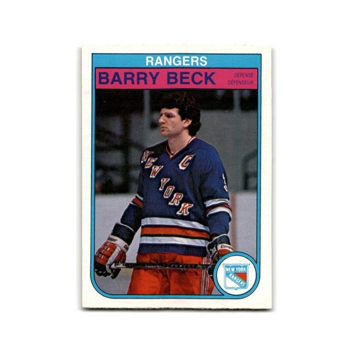 1982 O-Pee-Chee Barry Beck New York Rangers #219 | eBay