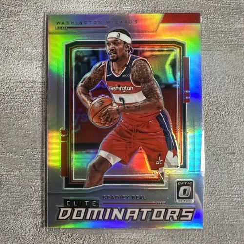 Bradley Beal 2021-22 Optic NBA Elite Dominators #10 Silver Prizm Holo ...
