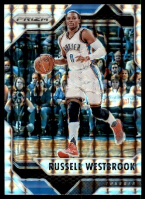 2016-17 Panini Mosaic Prizm #80 Russell Westbrook | eBay