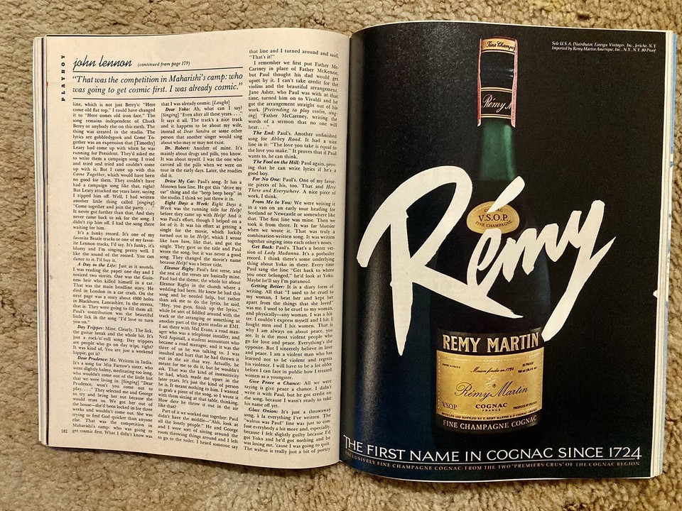 John Lennon Playboy Magazine April 1981 | eBay