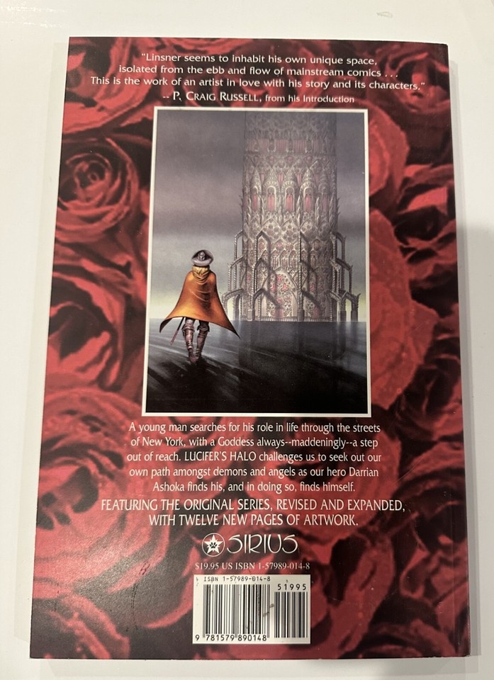 DAWN Lucifer's HALO Joseph Michael LINSNER SIGNED AUTOGRAPH TPB ...