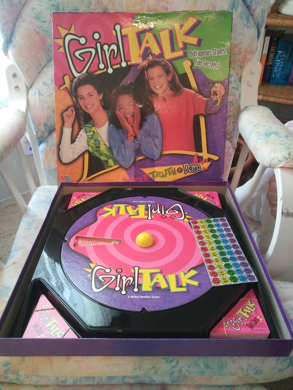 Vintage Girl Talk Board Game of Truth or Dare Retro 90's | eBay