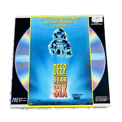 Vintage Deep Star Six Laserdisc Stereo Surround Extended Play ...