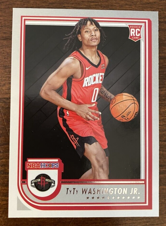 2022-23 Panini Hoops TYTY WASHINGTON JR. Rookie card ROCKETS | eBay