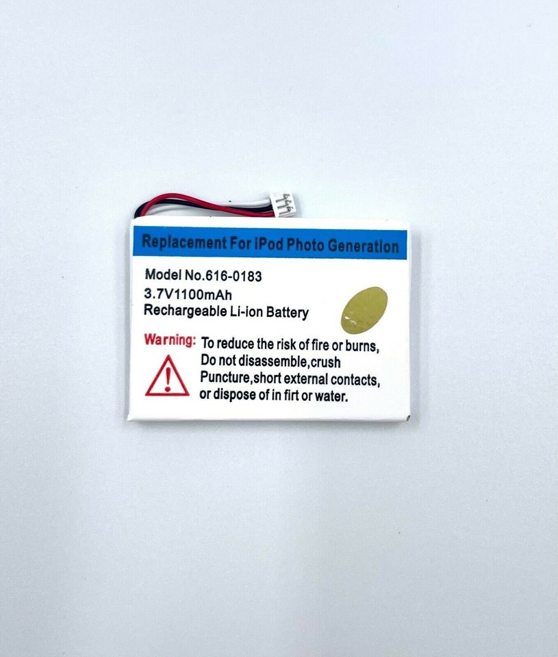 Replacement Battery for Apple iPod Classic 4th Generation Photo A1099 ...