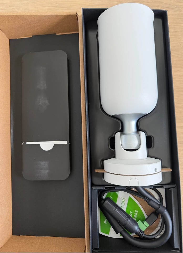 Cisco Meraki MV52-HW MV52 Bullet Security Camera 1TB Onboard Storage ...