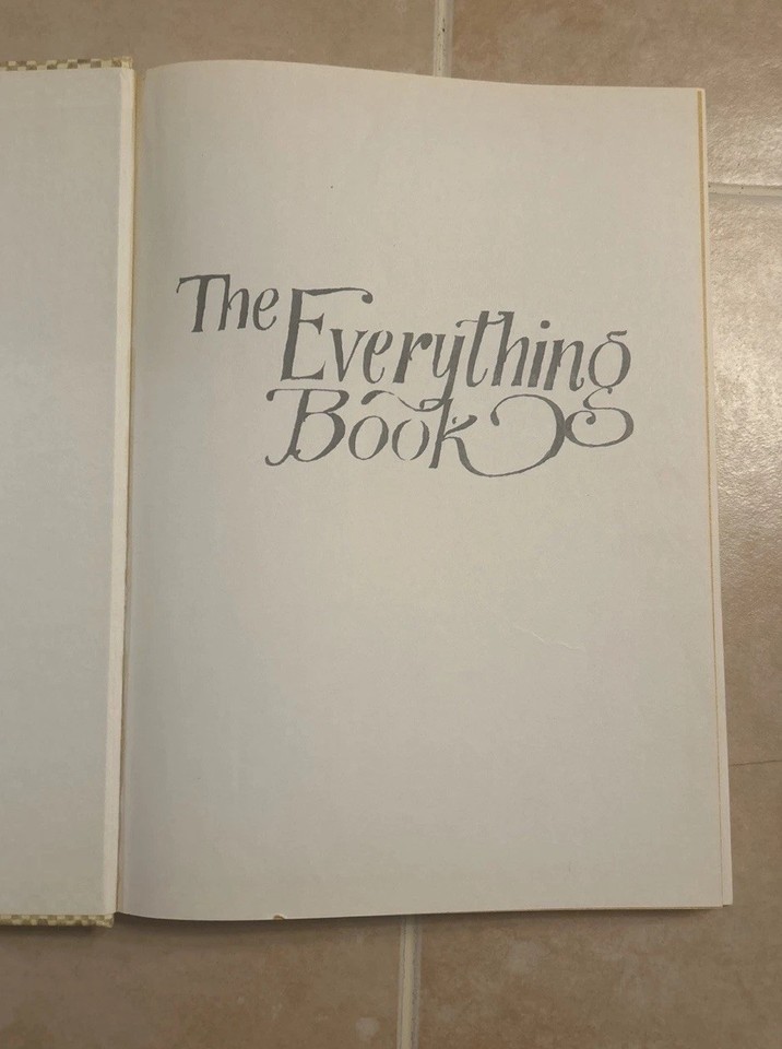 Vintage Golden Book The Everything Book Hardcover Things to Make and Do ...