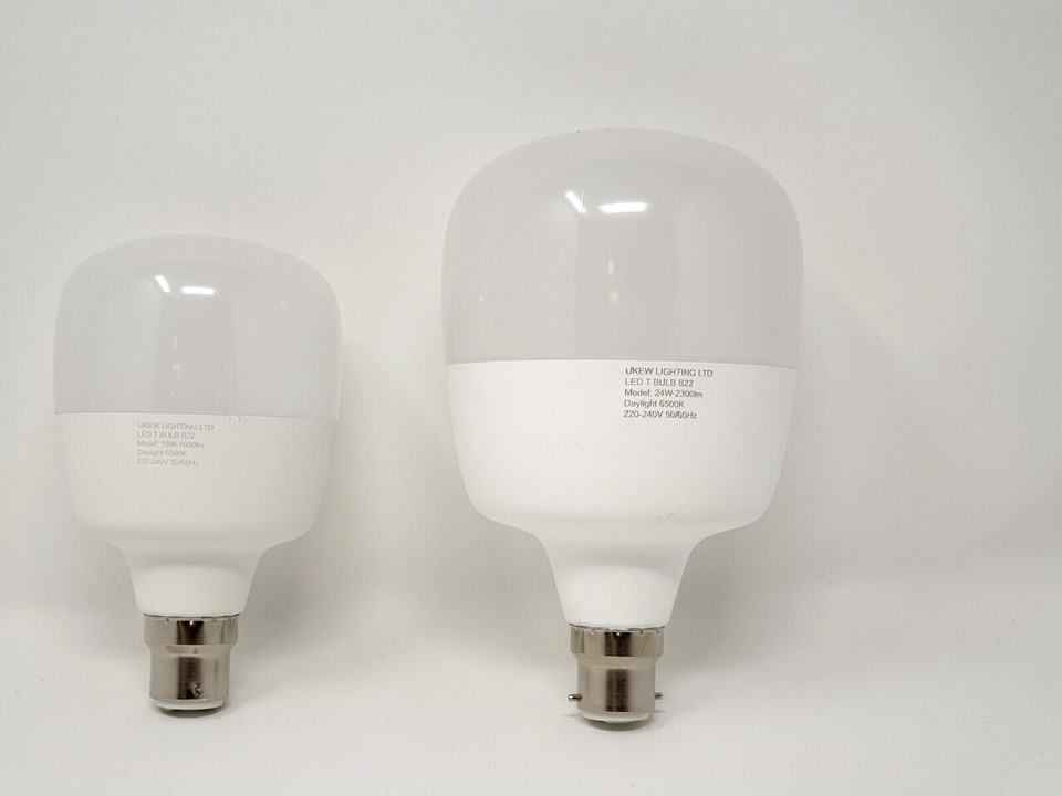 LED Bulb Globe 18W - 28W Eco BC B22 Bayonet Bright Lumen Frosted Light ...