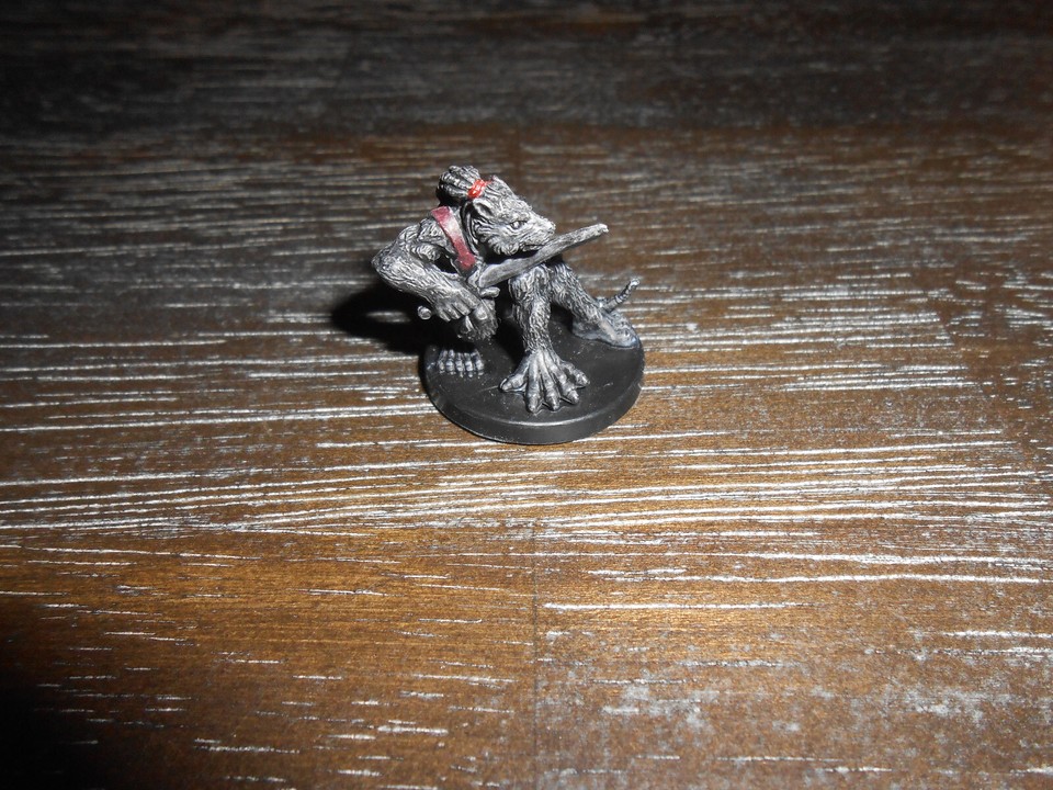 Wererat Rogue D&D Miniature War Dragon Queen mini Dungeons Dragons ...