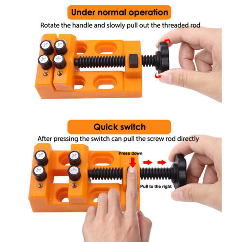 1PCS Mini Table Vice Carving Bench Clamp Clock Jewelry Repair Bench ...