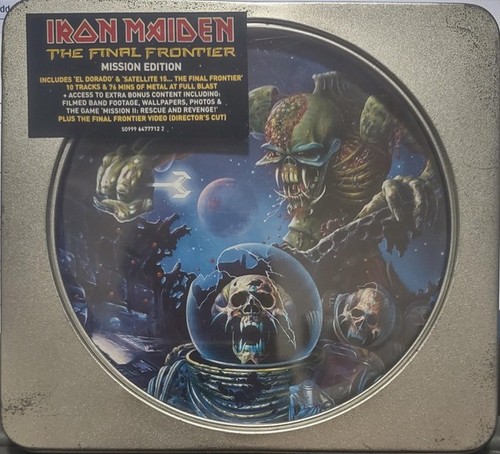 CD IRON MAIDEN The Final Frontier 509996477712 EMI BRAZIL | eBay
