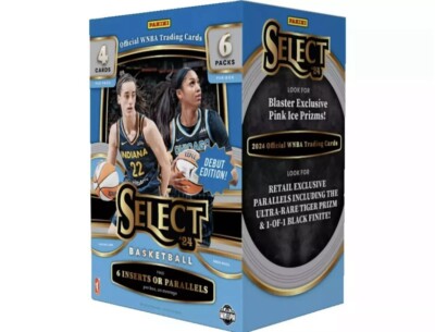 2024 PANINI SELECT WNBA BASKETBALL TRADING CARD SEALED BLASTER BOX ...