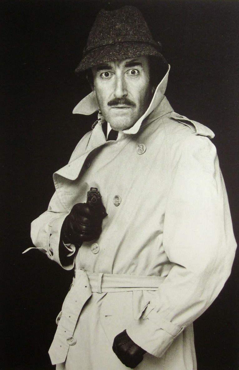 PETER SELLERS clipping Pink Panther Strikes Again B&W photo Inspector ...