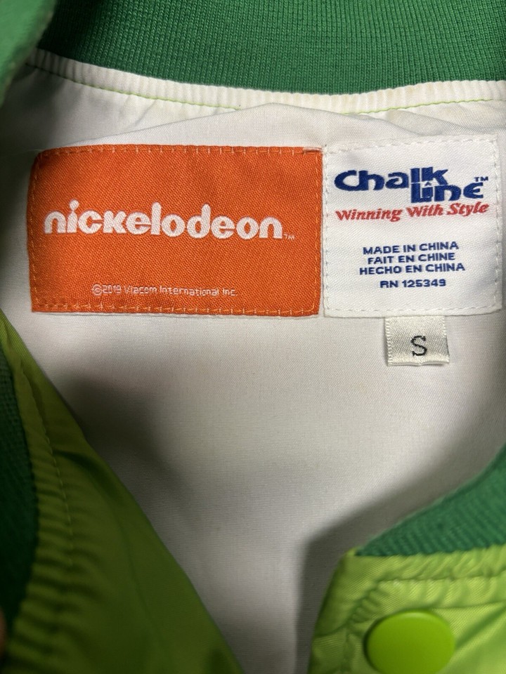 Chalk Line Teenage Mutant Ninja Turtles TMNT Nickelodeon Satin Bomber ...