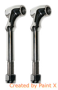 POLISHED STAINLESS SPRING PERCHES FOR 1928-1934 FORDS AND OTHER HOT ...