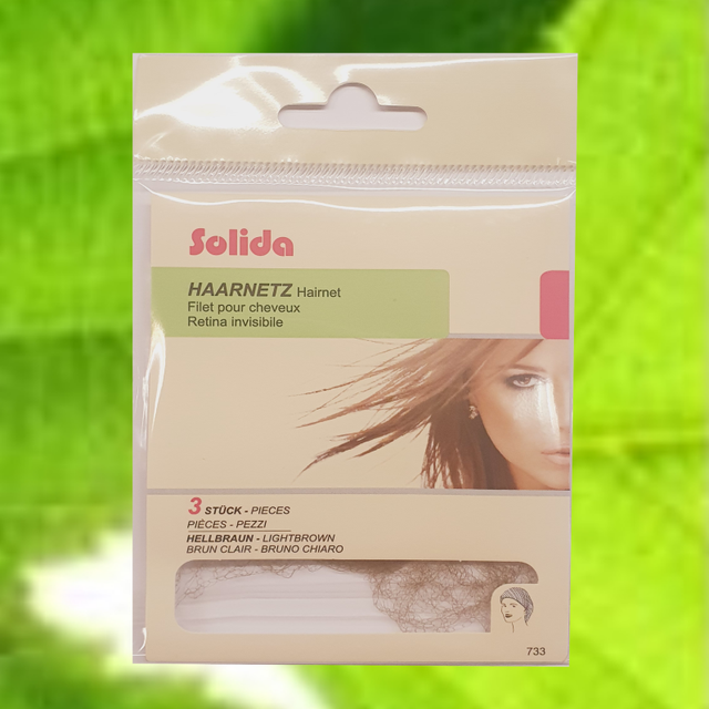 Solida Haarnetz Knotennetz dunkelblond 3er-Pack *KB online kaufen | eBay