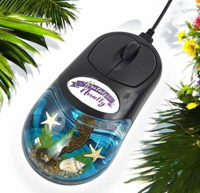 Aqua mouse for Computer mouse RGB - USB, Y2K, Frutiger Aero, Nostaglia ...