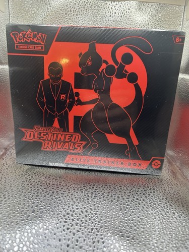 Destined Rivals ETB **IN HAND** Pokemon TCG FACTORY SEALED * ELITE ...