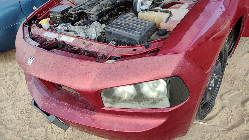 2006-2010 Dodge Charger Front Bumper Cover Assembly Oem Prh Inferno Red ...