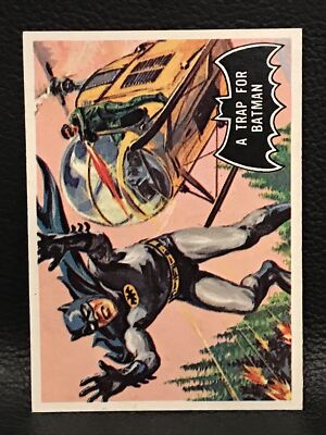 1966 Batman Black Bat Set Break #37 A Trap For Batman EXMT-NM (ST MK ...