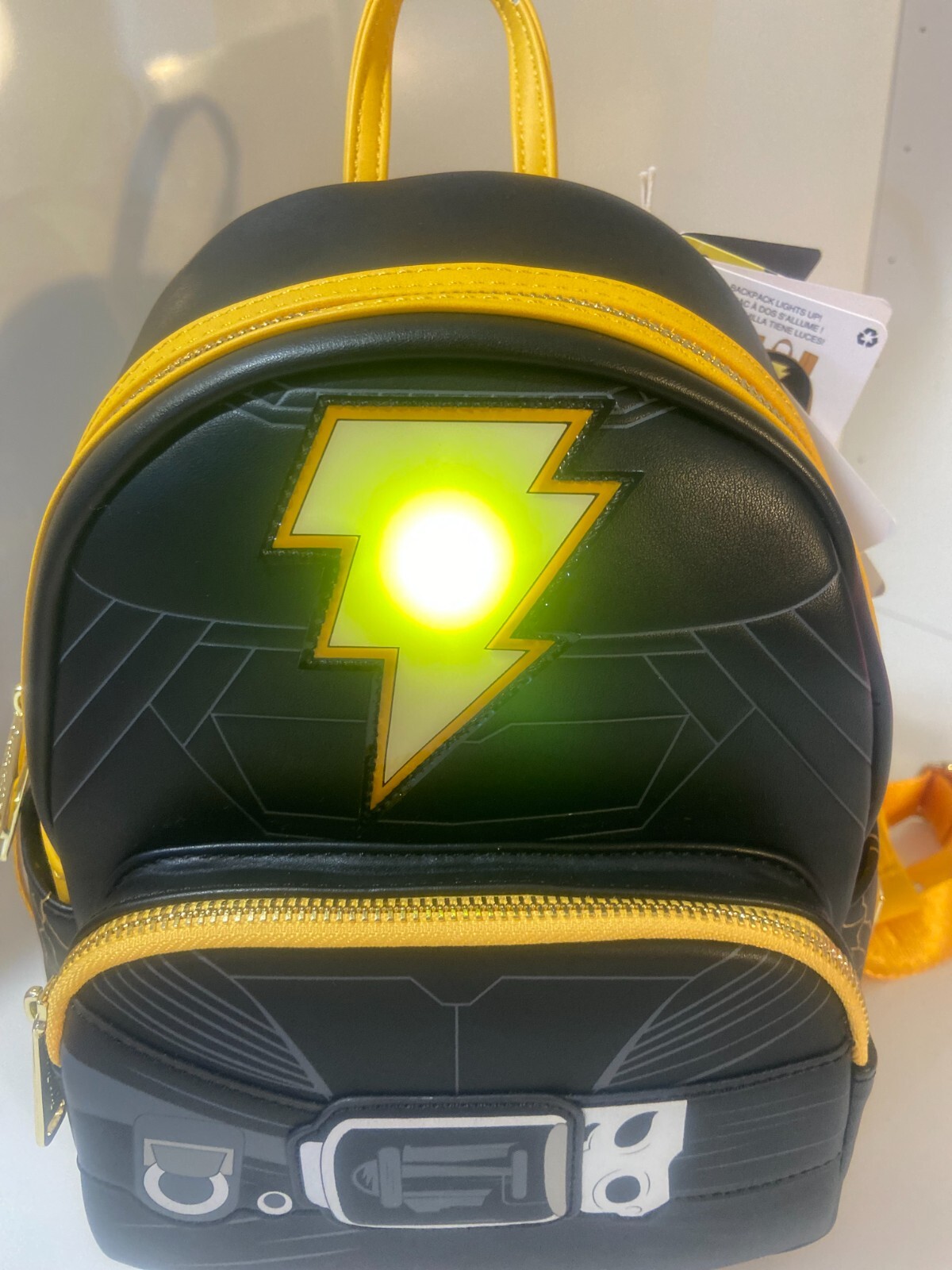 Warner Bros. DC Comics Loungefly Black Adam Backpack the lightning ...