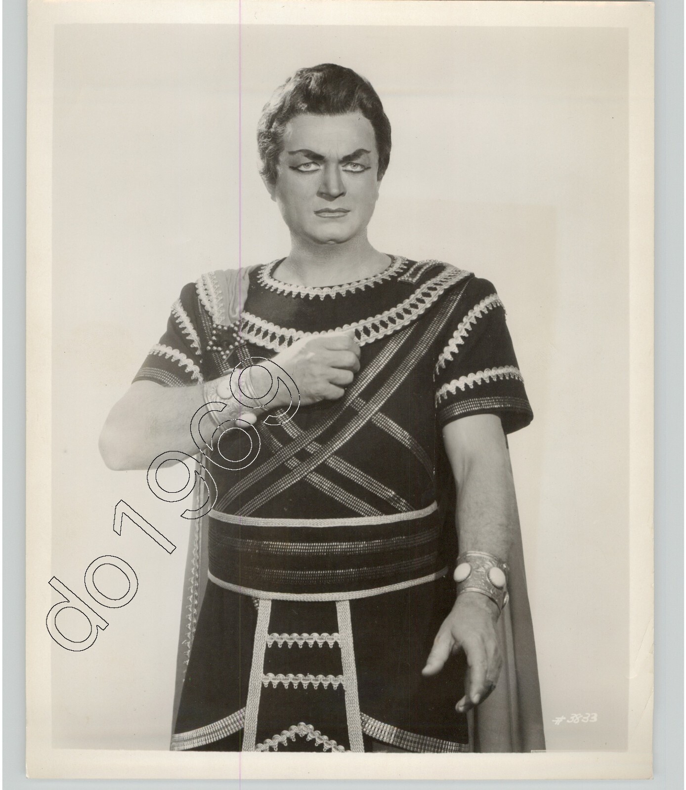 HUNGARIAN Actor Tenor SANDOR KONYA in Rhadames & Aida THEATRE 1963 ...