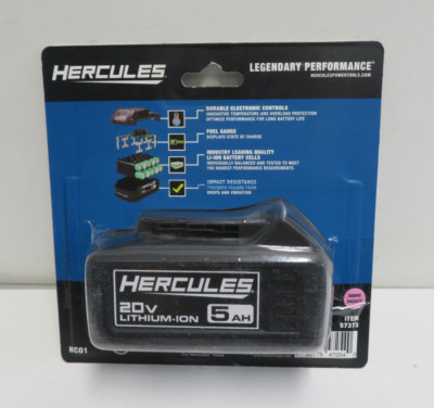 HERCULES HC01 20v 5AH Battery - NEW | eBay
