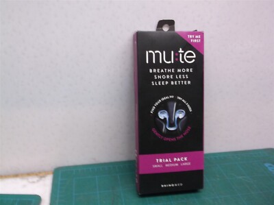 Rhinomed Mute Nasal Snoring Device Trial Pack | eBay