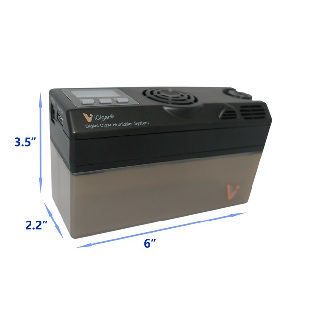 Le Veil Intelligen Digital Cigar Humidifier Extra Water Tank Bluetooth ...