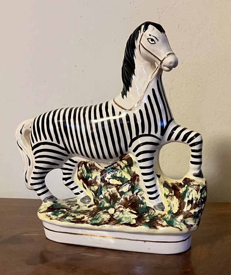 Antique Early 20th century English Victorian Staffordshire Pottery ...