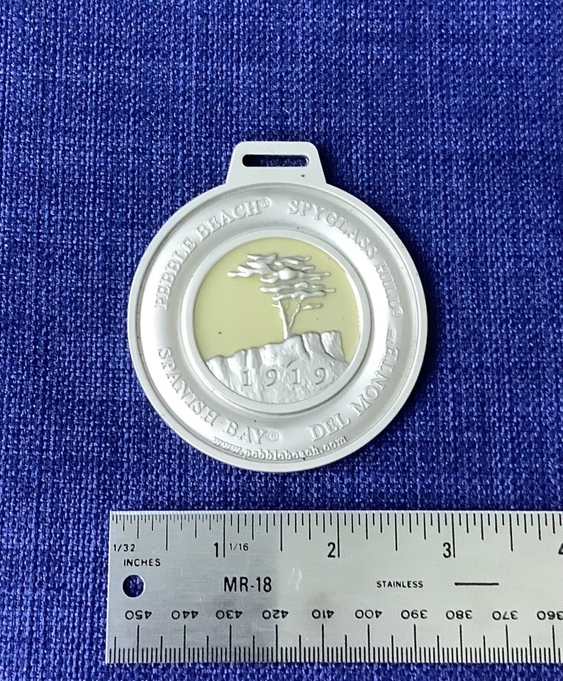 Pebble Beach Resort Links Bag Tag Spyglass Hill Spanish Bay Del Monte ...