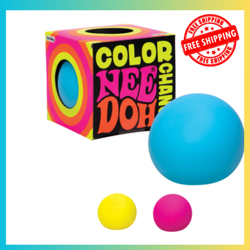 Color Change Schylling Nee Doh Fidgeet Toy Stress Relief Squishy NeeDoh ...