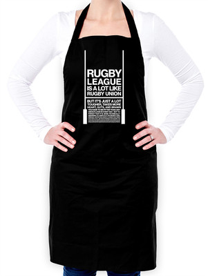 Rugby League Better Than Union Unisex Apron - England - Six Nations - 6 ...
