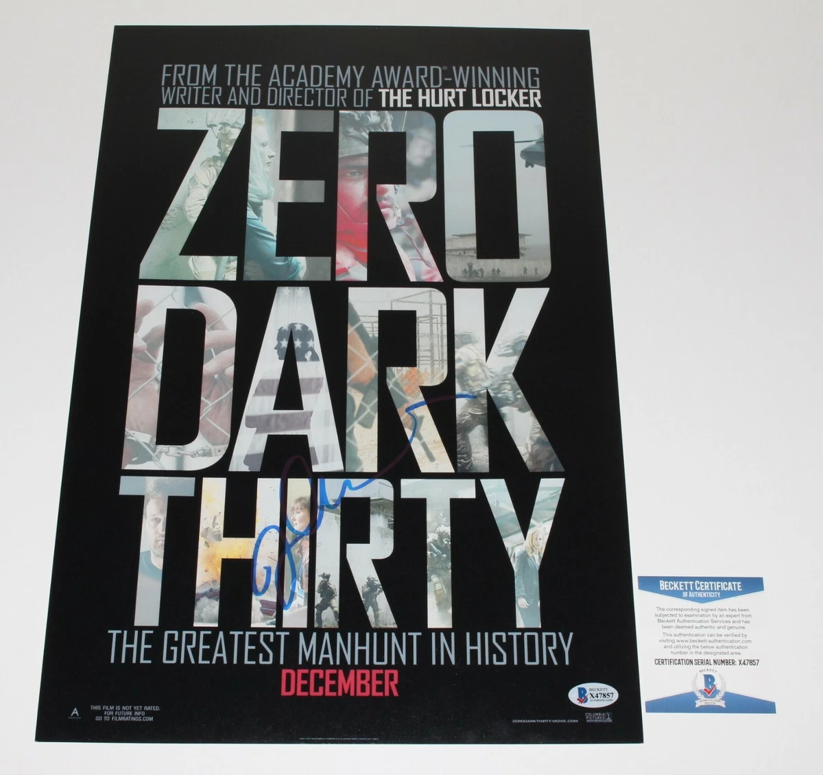 Jessica Chastain Zero Dark Thirty Poster