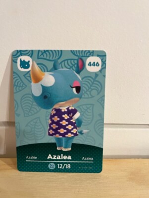 Azalea #446 Animal Crossing Series 5 Amiibo Card, Authentic Nintendo ...
