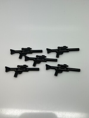 Lego Minifigure Weapon Lot Of 5 Star Wars Gun, Blaster Long W#17 | eBay