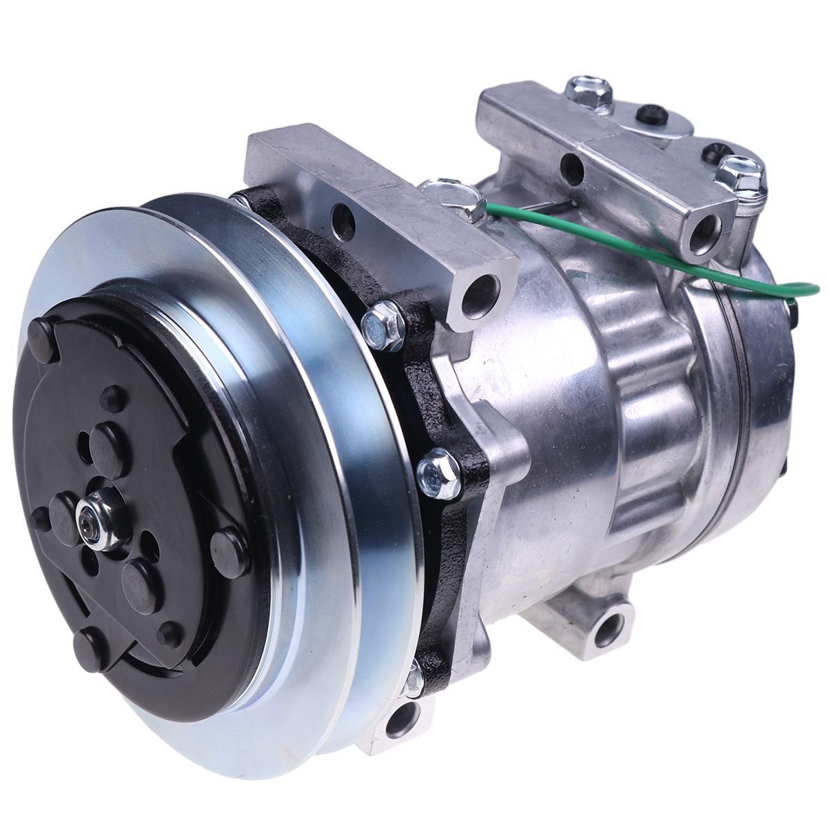 24V SD7H13 A/C Compressor YX91V00001F1 for Kobelco SK130 SK250 SK330 ...