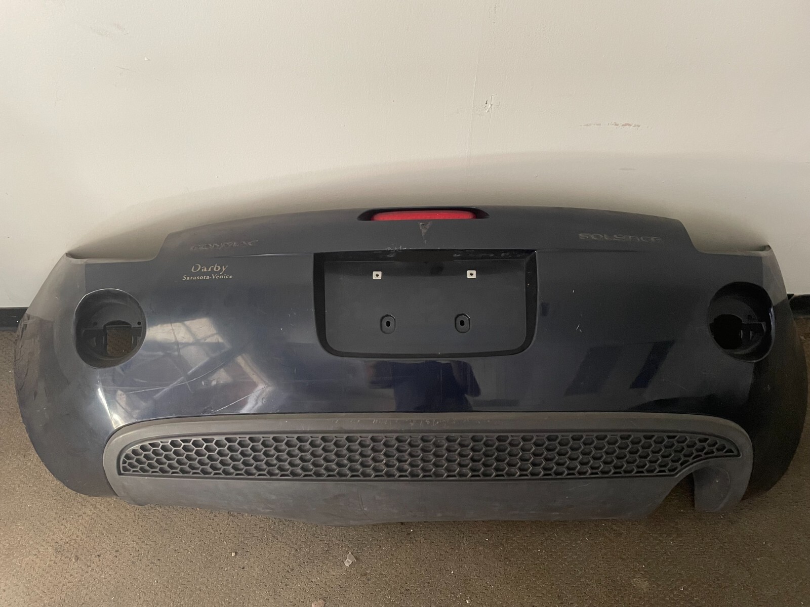 2006-2009 Pontiac Solstice Rear Bumper Cover OEM Dark Blue | Plastic ...