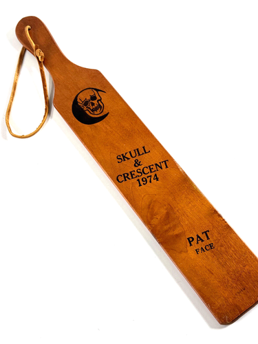 vtg 1974 Purdue Skull & Crescent Fraternal Paddle | eBay