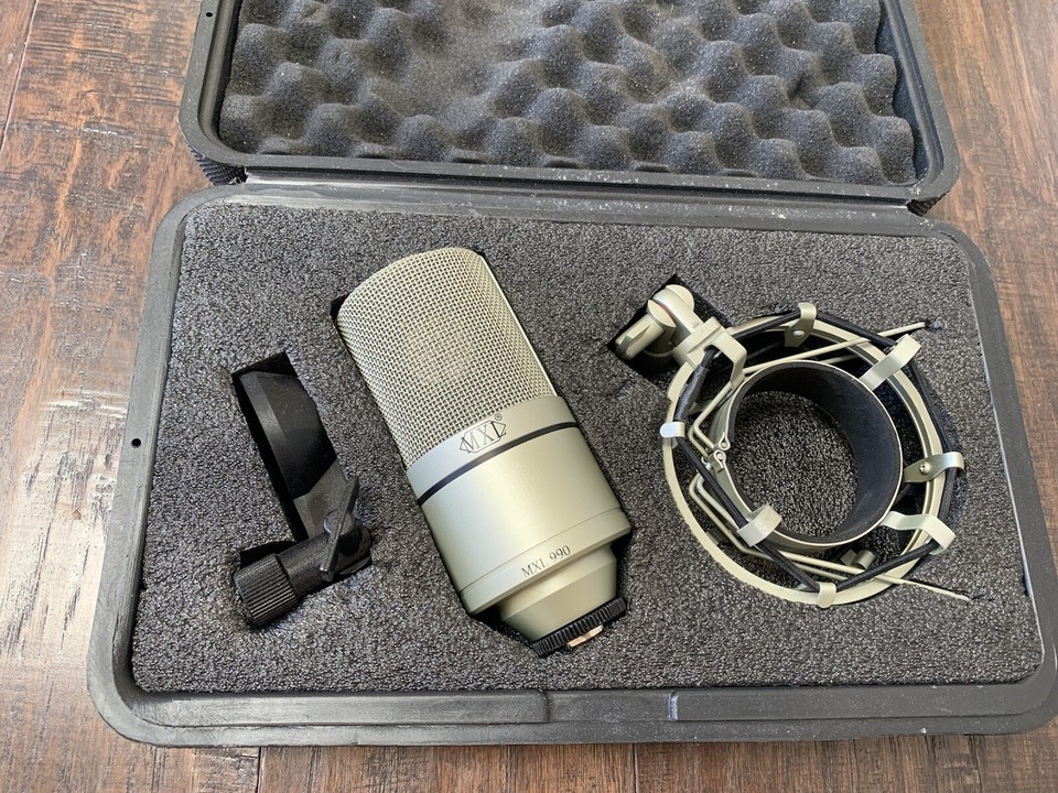 MXL 990 Vocal Condenser Microphone with Shock Mount and Case Upgrade ...