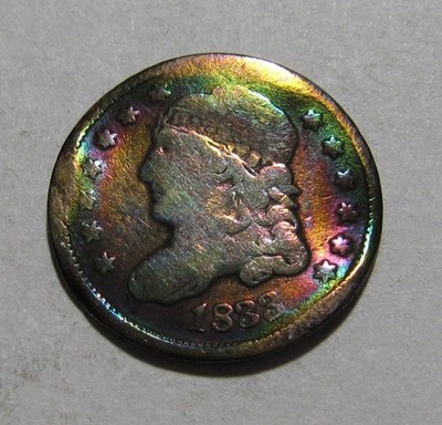 1833 Capped Bust Half Dime - Circulated Condition - 121SU | eBay